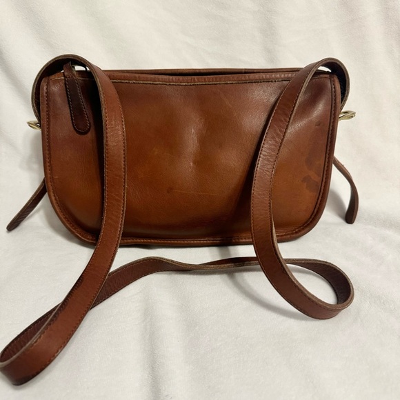 Coach | Bags | Vintage Coach Mitchell British Tan Leather 994 Crossbody ...